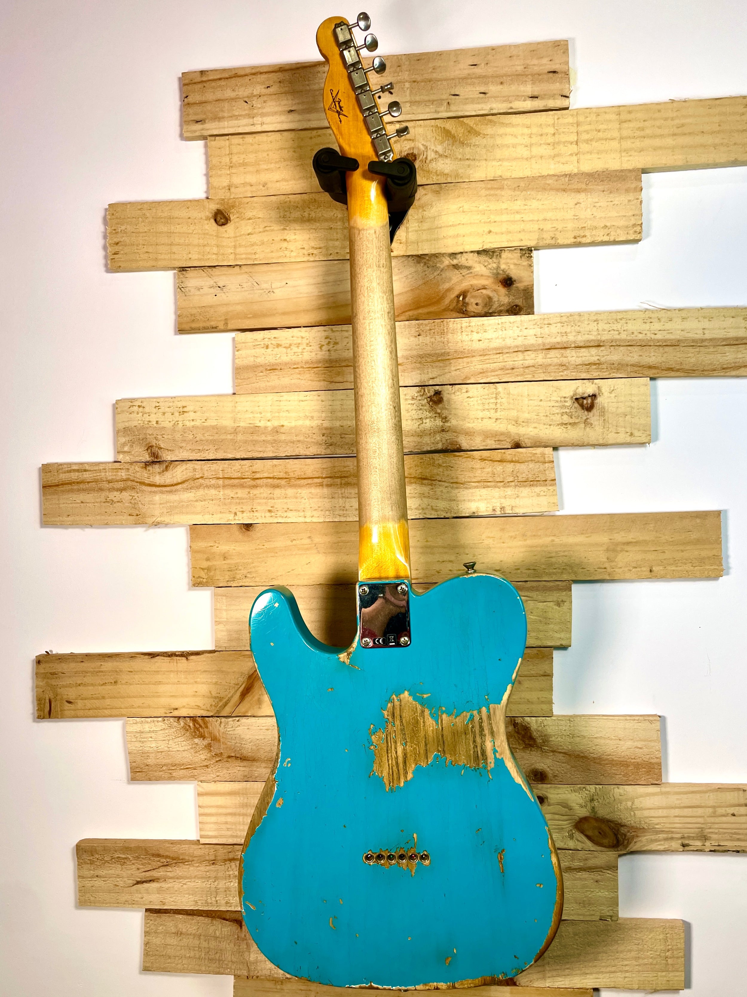 Fender Custom Shop 52 Telecaster Heavy Relic Taos Turquoise – String Taste